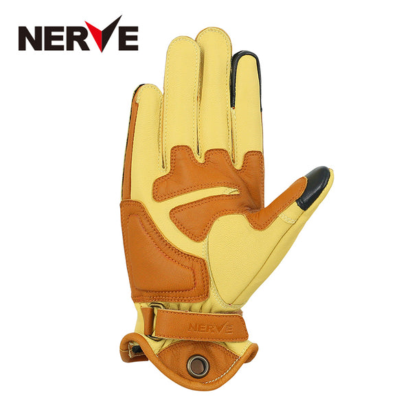 NERVE KQ1060 Motorcycle Vintage Gloves – nerve-moto.com